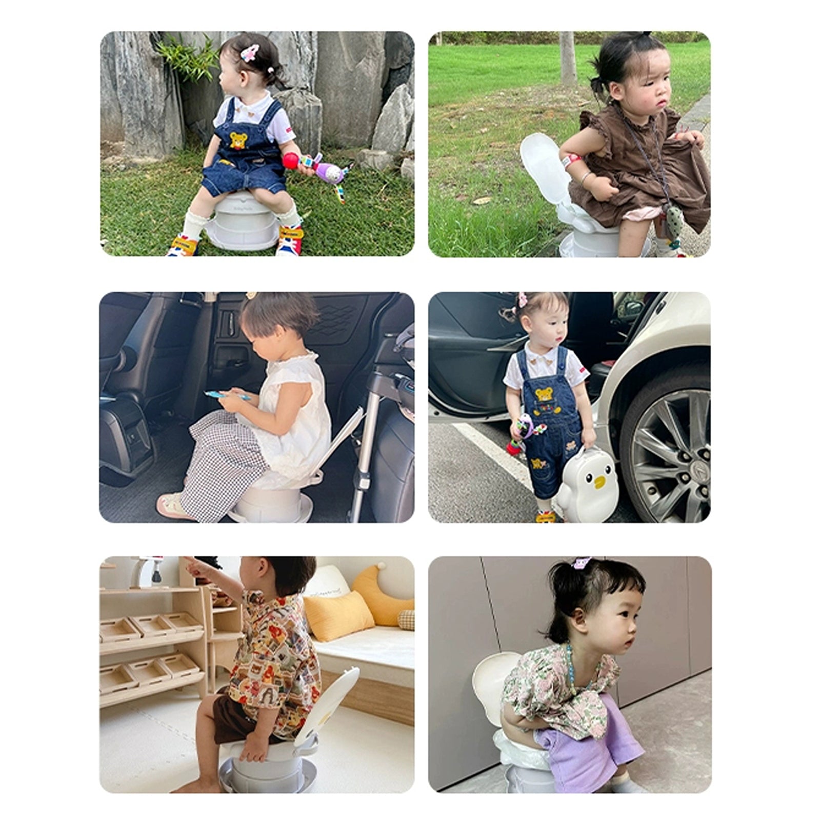 Portable Potty Kids Bebamour Portable Potty Seat For Kids - Foldable ...